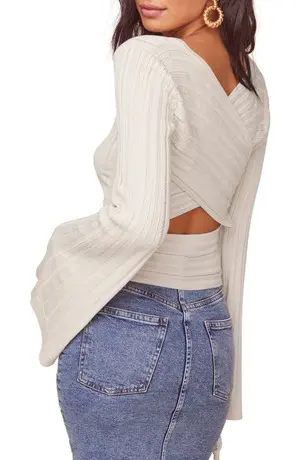 Astr The Label Voyage Crop Sweater