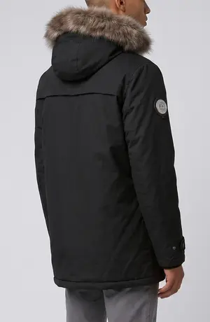 POINT ZERO Faux Fur Hooded Parka