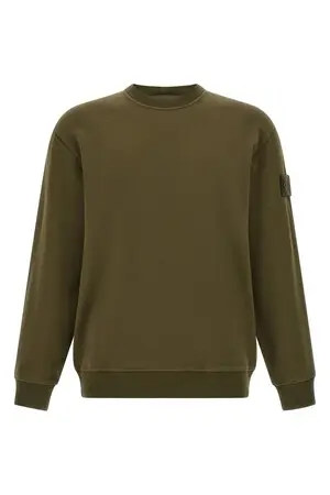 Stone Island Badge Ghost' Sweatshirt - Green