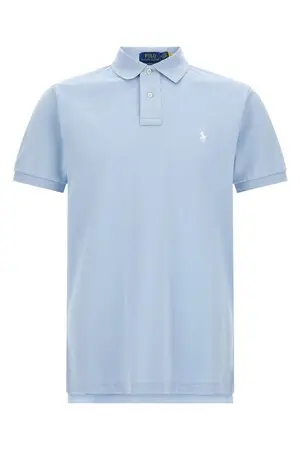 Polo Ralph Lauren Pony' Polo Shirt - Light Blue