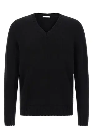 OLIVER LATTUGHI Cashmere V-sweater - Black