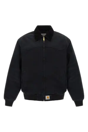 Carhartt Work In Progress Og Santa Fe' Jacket - Black