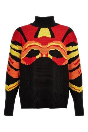 BLUEMARBLE Jacquard High Neck Sweater