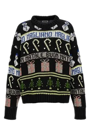 MAGLIANO Buone Feste' Sweater - Black