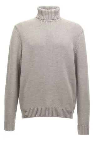 ZANONE Turtle-neck Sweater - Gray