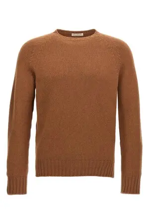 MA'RY'YA Crew-neck Sweater - Brown