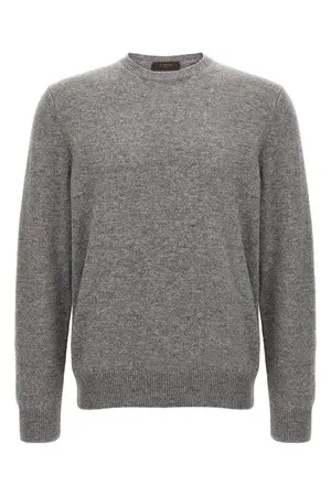 ZANONE Virgin Wool Crewneck Sweater - Gray