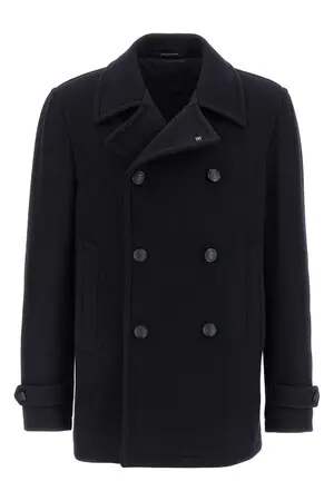Tagliatore Monaco Double-breasted Wool Coat
