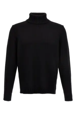 ZANONE Turtle-neck Sweater - Black