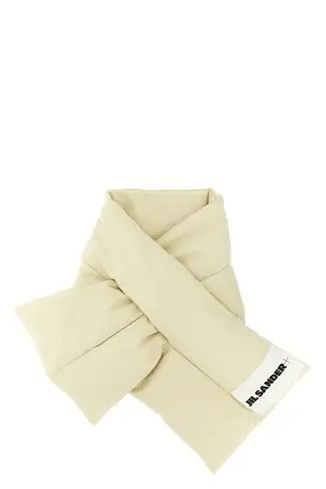 JIL SANDER Down Scarf 01' Scarf - Beige