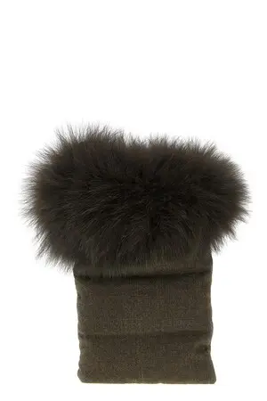 YVES SALOMON Etui' Smartphone Holder - Brown