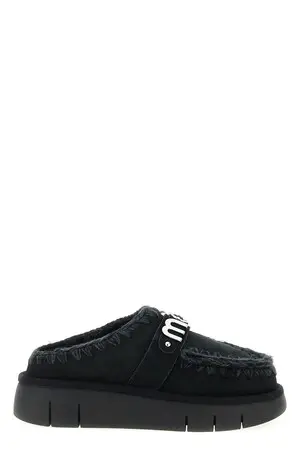 Mou Bounce Clog' Sabots - Black