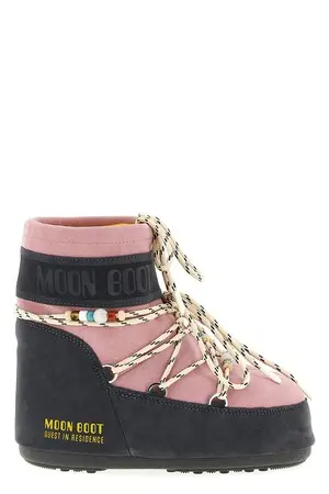 Moon Boot X Guest In Residence Suede Ankle Boots - Multi