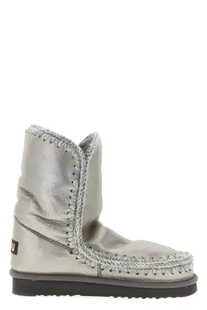 Mou Eskimo 24' Ankle Boots - Silver