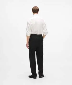 Karl Lagerfeld Kl Studio Double-pleat Suit Pants