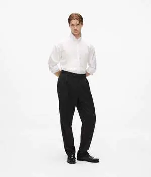 Karl Lagerfeld Kl Studio Double-pleat Suit Pants