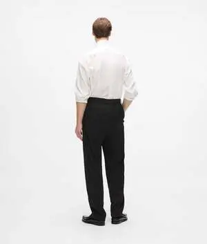 Karl Lagerfeld Kl Studio Double-pleat Suit Pants