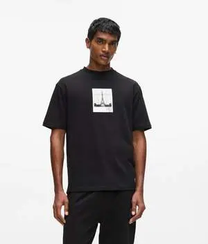 Karl Lagerfeld From Paris With Love T-shirt - Black