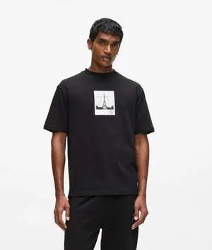 Karl Lagerfeld From Paris With Love T-shirt Black