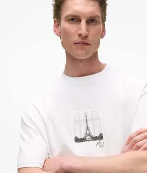 Karl Lagerfeld From Paris With Love T-shirt - White
