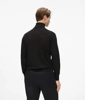 Karl Lagerfeld Cashmere-silk Blend Turtleneck Sweater