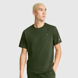 Champion Classic T-shirt, C Logo - Chive
