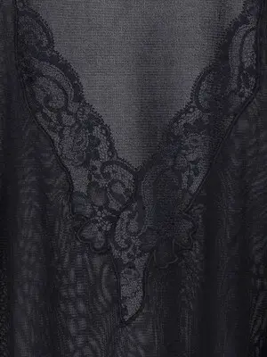 Balmain Lace Tank Top
