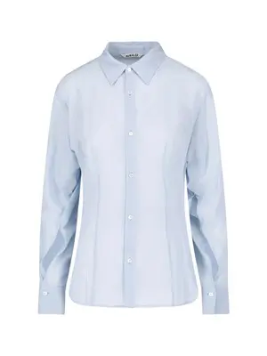 Auralee Silk Georgette Shirt