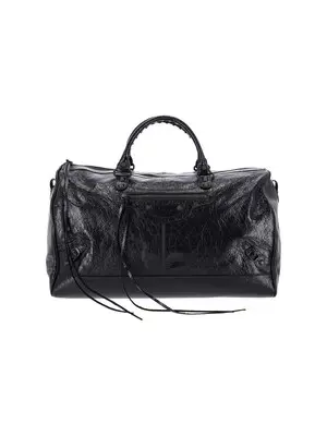 Balenciaga Large Travel Bag "le City Boston - Black