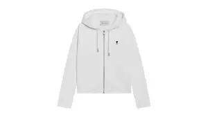 AMI Paris De Coeur Zip Hoodie