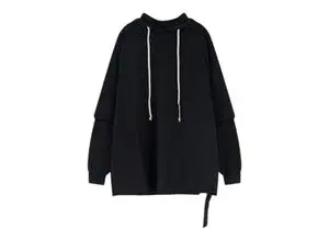 Rick Owens Tommy Hustler Hoodie - Black