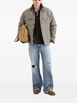 Dolce & Gabbana Glen Plaid Shirt