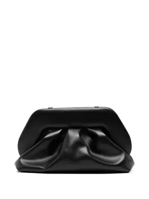 THEMOIRE Bios Ruched Clutch - Black