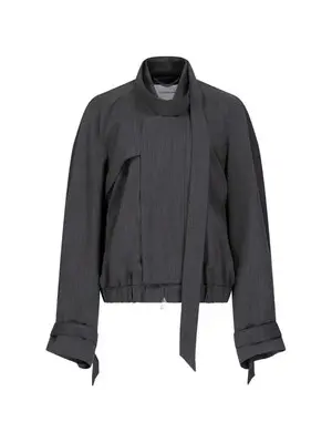 Victoria Beckham Scarf Detail Jacket