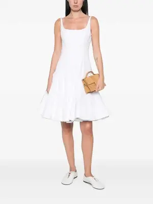 Jacquemus Agave Flared Mini Dress