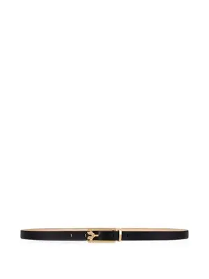 Victoria Beckham Dorian Leather Belt - Black
