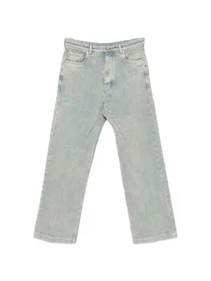 Rick Owens Honeycomb-textured Jeans