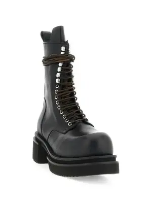 Rick Owens Bogun Lace-up Boots