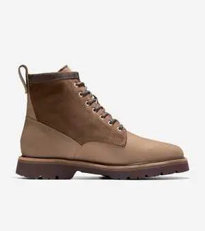 Cole Haan Waterproof Plain Toe Boots - Irish Coffee-truffle-java