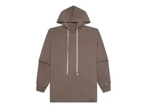 Rick Owens Tommy Hustler Hoodie - Dust