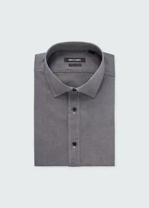 INDOCHINO Hailey Cotton Stretch Shirt - Black