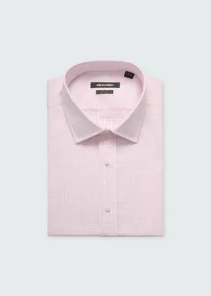 INDOCHINO Queenhill Vintage Pattern And White Shirt