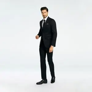 INDOCHINO Hereford Cavalry Twill Blazer - Black