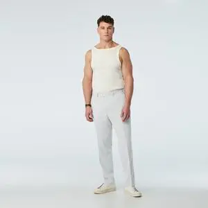 INDOCHINO Mondovi Seersucker Light Pants - Gray