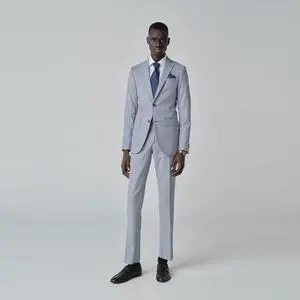 INDOCHINO Quidhampton Check Suit - Blue