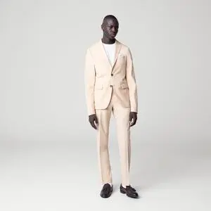 INDOCHINO Howell Wool Stretch Blazer - Sand