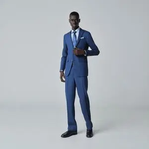 INDOCHINO Madesimo Linen Suit - Blue