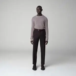 INDOCHINO Monterosso Check Pants - Brown