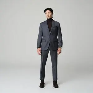INDOCHINO Paxton Check Suit - Blue