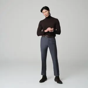 INDOCHINO Paxton Check Pants - Blue